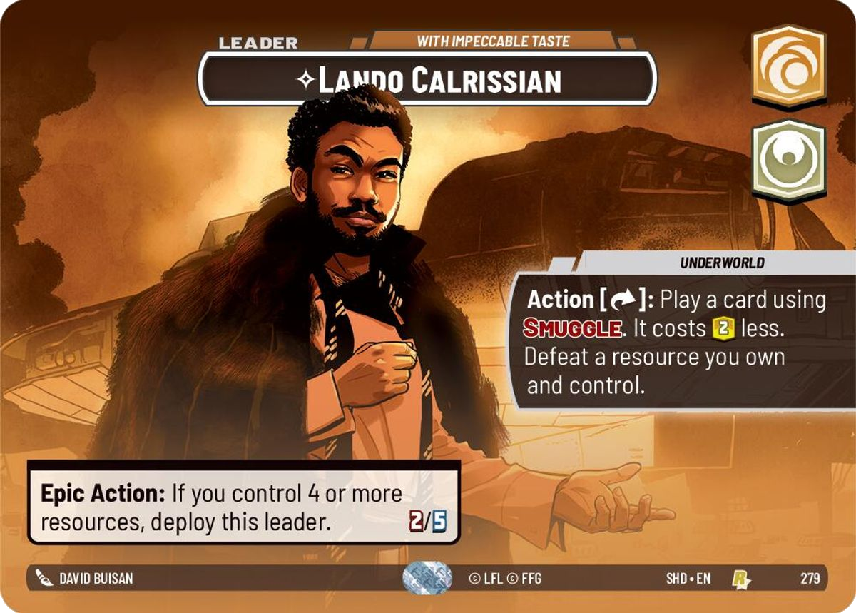 Lando Calrissian, With Impeccable Taste (Showcase) · Shadows of the ...