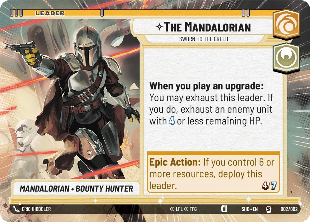 The Mandalorian, Sworn To The Creed (Hyperspace) · SHD Prerelease ...