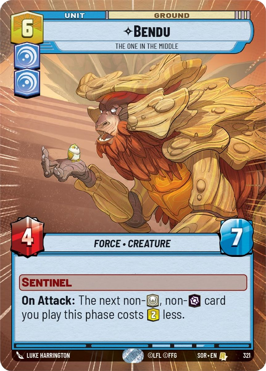 Bendu, The One in the Middle (Hyperspace) · Spark of Rebellion (SOR ...