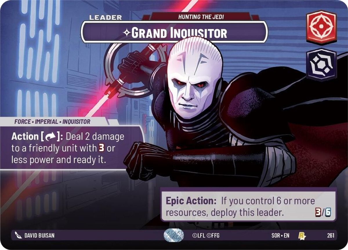 Grand Inquisitor, Hunting the Jedi (Showcase) · Spark of Rebellion (SOR ...